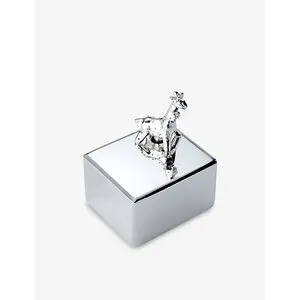 ARTHUR PRICE Giraffe Silver-plated Music Box 6.5cm X 5.5cm