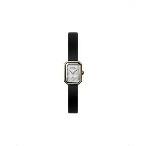Chanel Première Velour Quartz Watch - Black & Gold