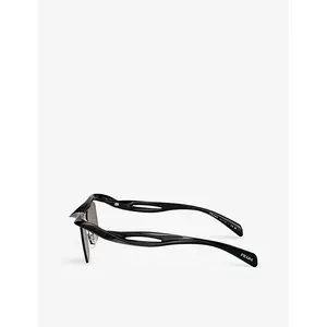 Prada Pr A15s Rectangle-frame Sunglasses