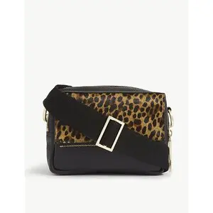 Whistles Bibi Leopard-printed Crossbody Bag