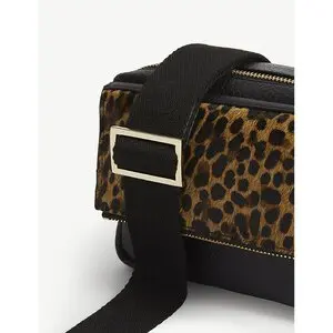 Whistles Bibi Leopard-printed Crossbody Bag
