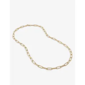 Monica Vinader Alta Medium Necklace - Gold