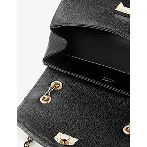 Cartier Panthère De Chain Mini Leather Cross-body Bag - Black