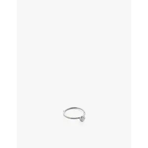 Monica Vinader Solitaire Lab-grown Diamond Ring - Sterling Silver