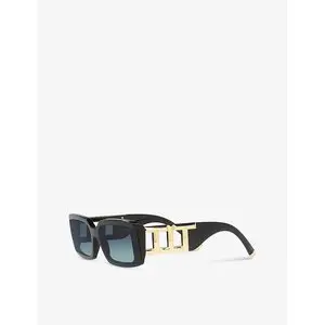 Tiffany & Co. Rectangle Frame Acetate Sunglasses