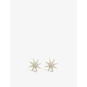 CARAT* LONDON Vega Star-shaped Stud Earrings - Gold