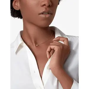 Cartier D'amour Large Yellow Gold Diamond Necklace