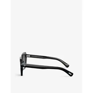Oliver Spencer Ov5526su Kienna Square-frame Sunglasses - Black