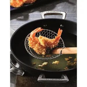 LE CREUSET Toughened Non-stick Aluminium Wok 32cm