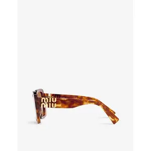 Miu Miu Ps 55ys Square-frame Sunglasses