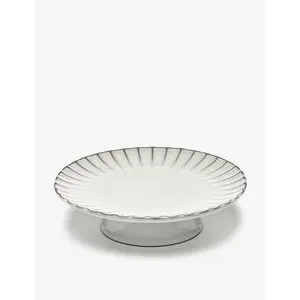 SERAX Inku Stoneware Cake Stand 24cm - One-color