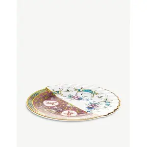 SELETTI Hybrid Eudossia Printed Porcelain Fruit Plate 20cm - One-color