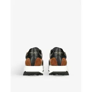 Kurt Geiger Gaspar Contrast-panel Suede Low-top Trainers