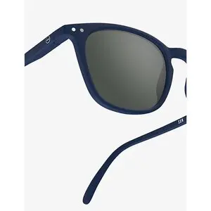IZIPIZI E Square-framed Sunglasses - Navy