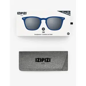 IZIPIZI E Square-framed Sunglasses - Navy