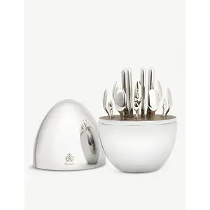 Christofle Aperitif Silver-plated Stainless Steel Cutlery Set Of 24 - One-color