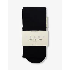 Falke Fine Softness Stretch-woven Tights - 3000 Black