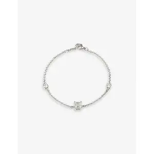 THE DIAMOND LAB 18ct White-gold And Lab-grown Diamond Bracelet - White Gold