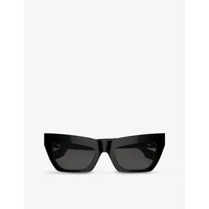 Burberry Be4405 Cat Eye Sunglasses - Black