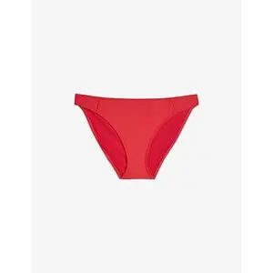 Ted Baker London Shanees Logo-embellished Low-rise Bikini Bottoms 10