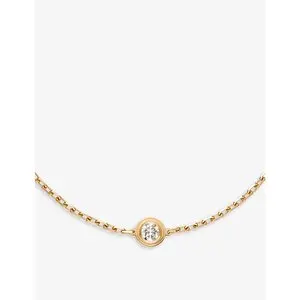 Cartier D'amour 18ct And 0.13ct Diamond Bracelet - Yellow Gold