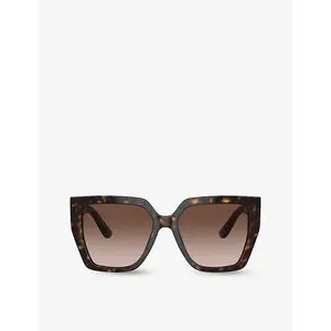 Dolce & Gabbana Dg4438 Square-frame Sunglasses - Brown