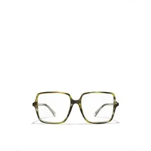 Chanel Square Eyeglasses - Green