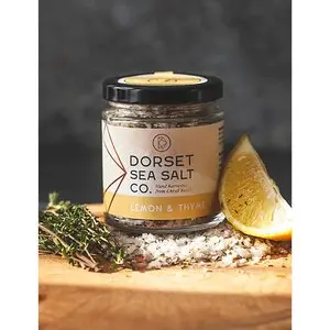 DORSET SALT Dorset Sea Salt Co. Lemon & Thyme Sea Salt 100g