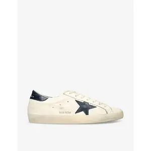 GOLDEN GOOSE Super-star Leather Low-top Sneakers - Beige