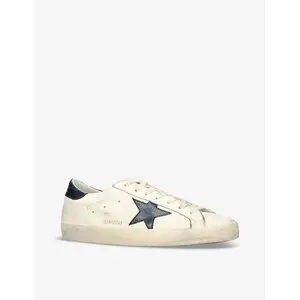 GOLDEN GOOSE Super-star Leather Low-top Sneakers - Beige