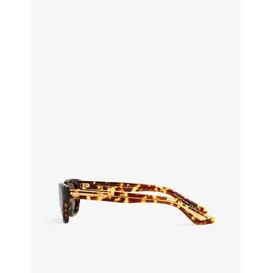 Oliver Spencer Rectangle-frame Acetate Sunglasses