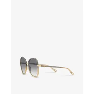 Chloé Butterfly-frame Acetate Sunglasses
