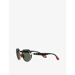 Ray-ban Scuderia Ferrari Irregular Sunglasses - Silver