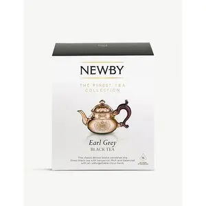 NEWBY TEAS Earl Grey Pyramid Tea Bags Box Of 15