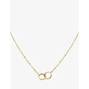 Cartier Love 18ct Yellow Gold Diamond Necklace - One-color