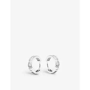 CARAT* LONDON Waverly Hoop Earrings - Silver