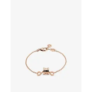 BVLGARI B.zero1 18ct Rose Gold Bracelet - Pink