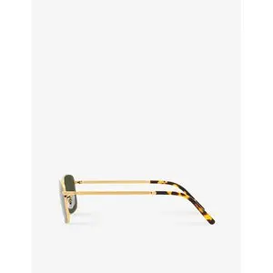 Ray-ban Rectangle-frame Sunglasses - Gold