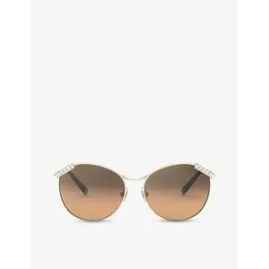Tiffany & Co. Round-frame Sunglasses - Gold