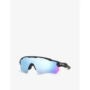 Oakley Radar Ev Path Shield-frame Sunglasses - Black