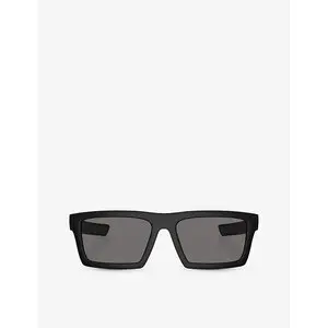 Prada Rectangle-frame Sunglasses - Black