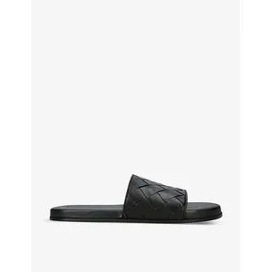 Bottega Veneta Raffia Slides Slipper For Men