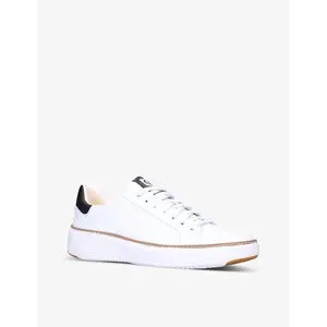 Cole Haan Grandpro Topspin Leather Trainers - White