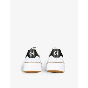 Cole Haan Grandpro Topspin Leather Trainers - White