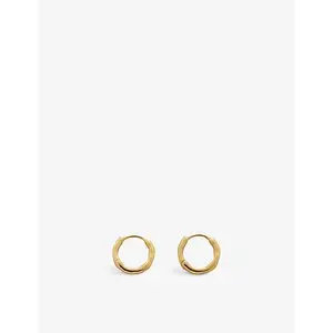 Monica Vinader Siren Muse Huggie Hoop Earrings - Gold
