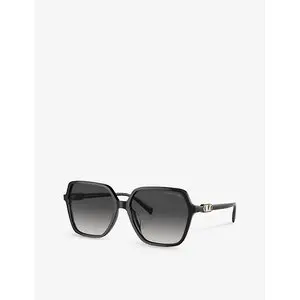Michael Kors Jasper Square-frame Sunglasses - Black