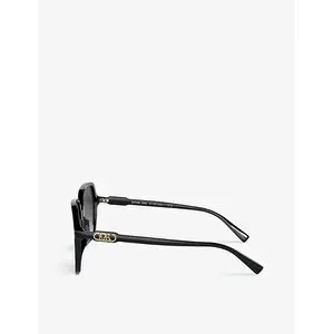 Michael Kors Jasper Square-frame Sunglasses - Black