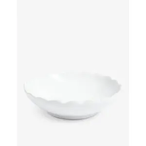 THE WHITE COMPANY Portobello Scalloped Bowls Set Of Two - White