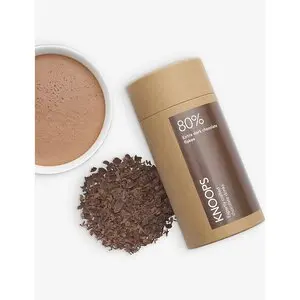 KNOOPS 80% Extra Dark Hot Chocolate Flakes 250g