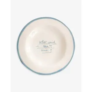 LAETITIA ROUGET Cook Hand-painted Ceramic Plate 20cm - One-color